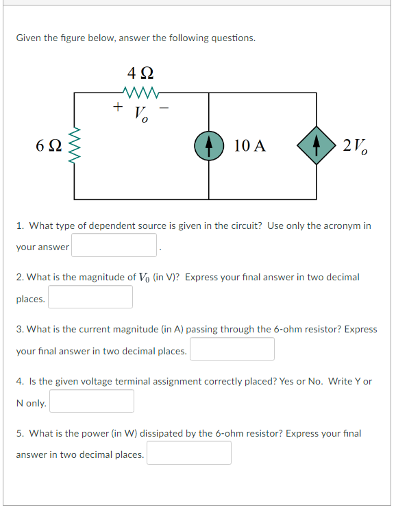 [GET ANSWER] Given the figure below, answer the following questions. 1 ...