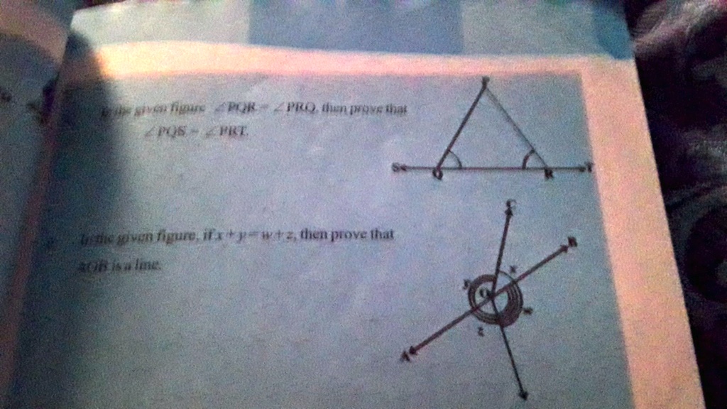 SOLVED: In the given figure, angle PQR is equal to angle PRQ. Then prove that angle PQR is equal ...