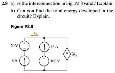 28 a is the interconnection in fig p28 valid explain b can you find the ...