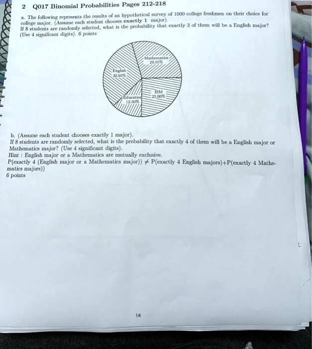 SOLVED:Q017 Binomial Probabilities Pages 212-218 hypothetical Runmmu ... SOLVED:Q017 Binomial Probabilities Pages 212-218 hypothetical Runmmu ...