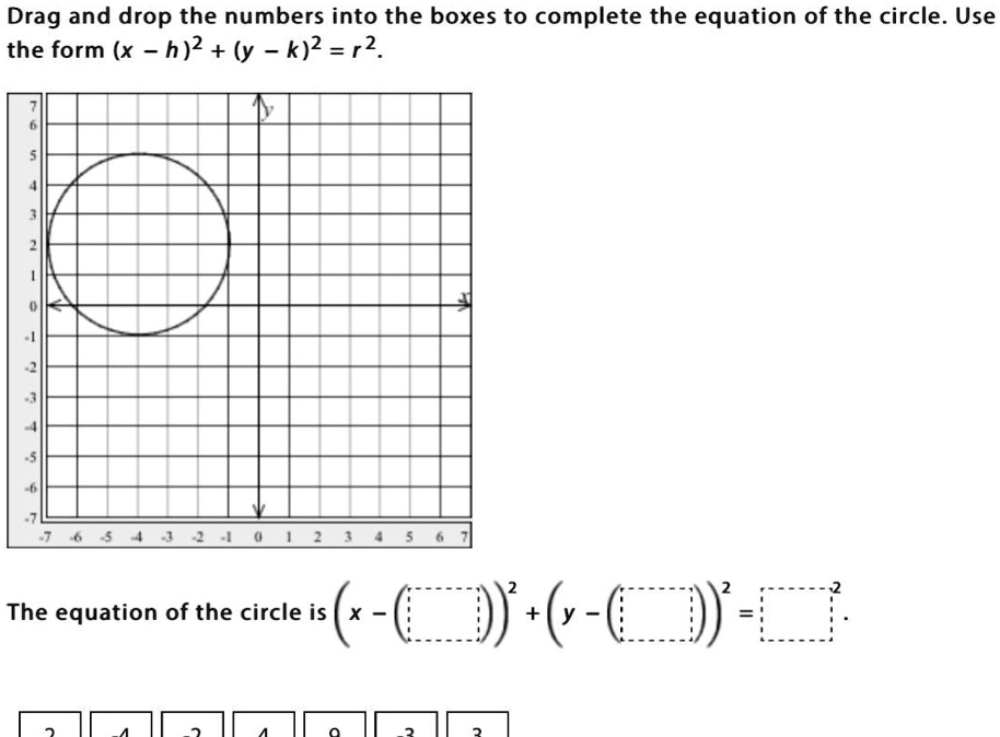 SOLVED: 'HELP PLEASE LOTS OF POINTS!!! Drag and drop the numbers into the boxes to complete the ...