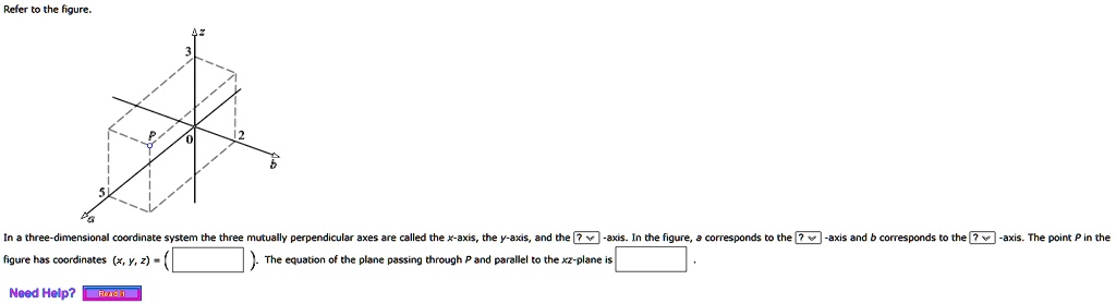 SOLVED: Texts: Refer to the figure. In a three-dimensional coordinate system, the three mutually ...