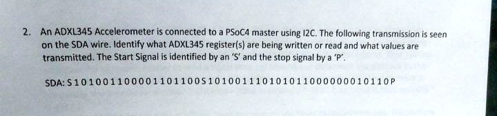 SOLVED: Microcontrollers - PSoC 4