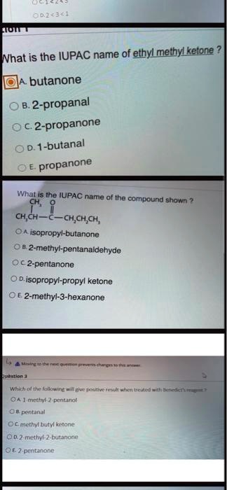 VIDEO solution: What is the IUPAC name of ethyl methyl ketone? A ...