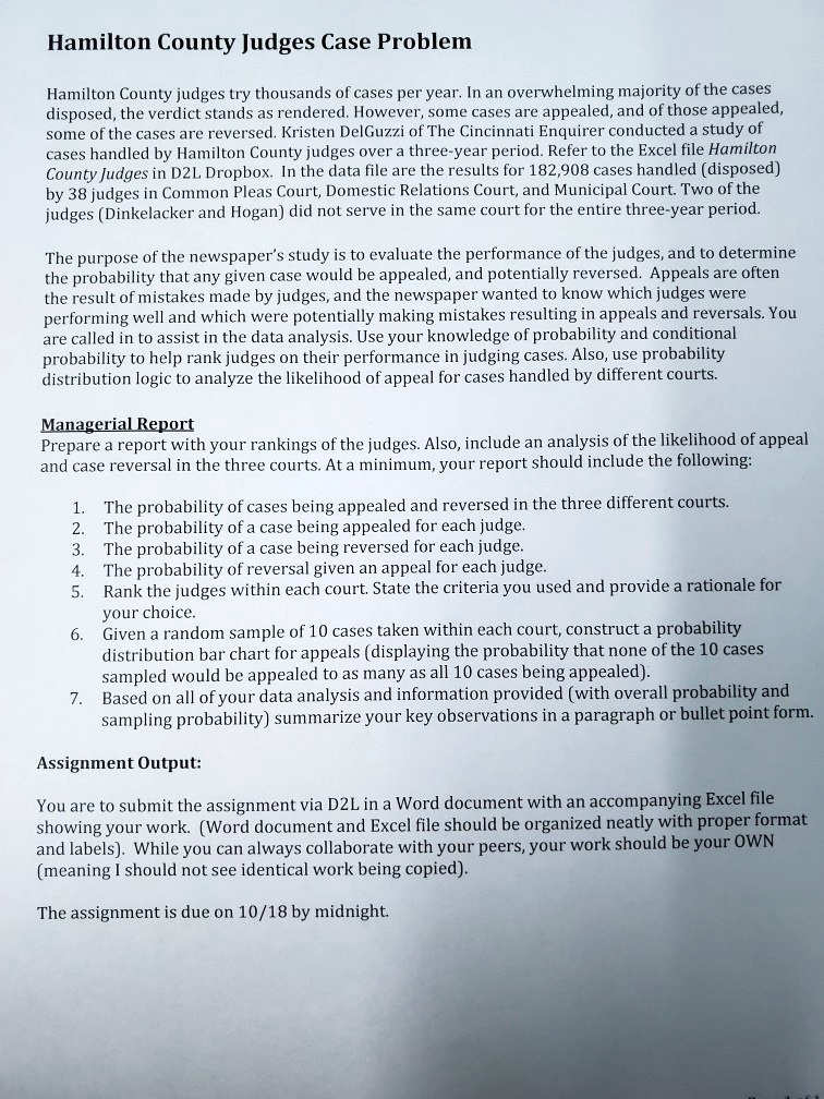 hamilton county judges case problem hamilton county judges try ...