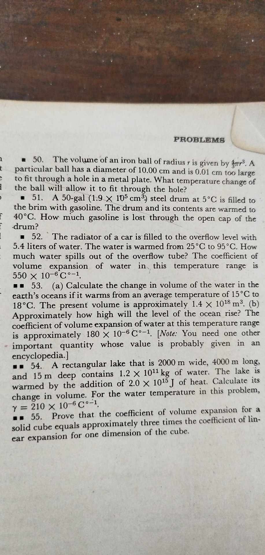 PROBLEMS - 50. The volume of an iron ball of radius r is given by (4 ...