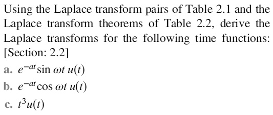 Solved Without Using The Table How Would We Derive The Solutions 4095