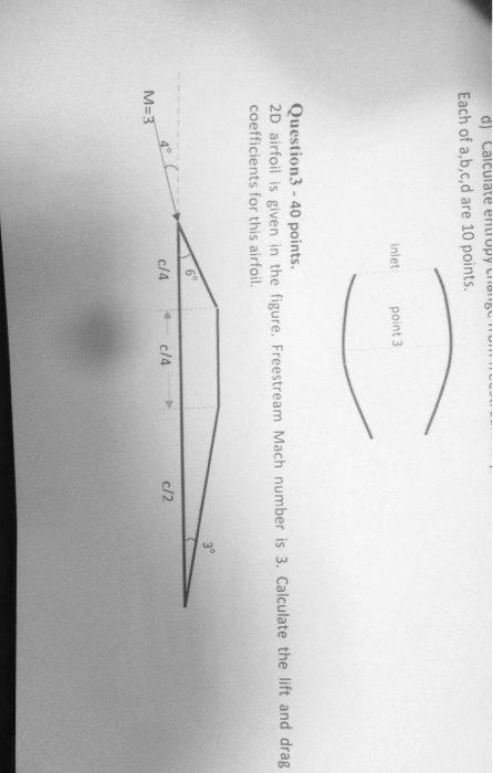 SOLVED: Please hurry M=3 coefficients for this airfoil. Question3-40 ... SOLVED: Please hurry M=3 coefficients for this airfoil. Question3-40 ...