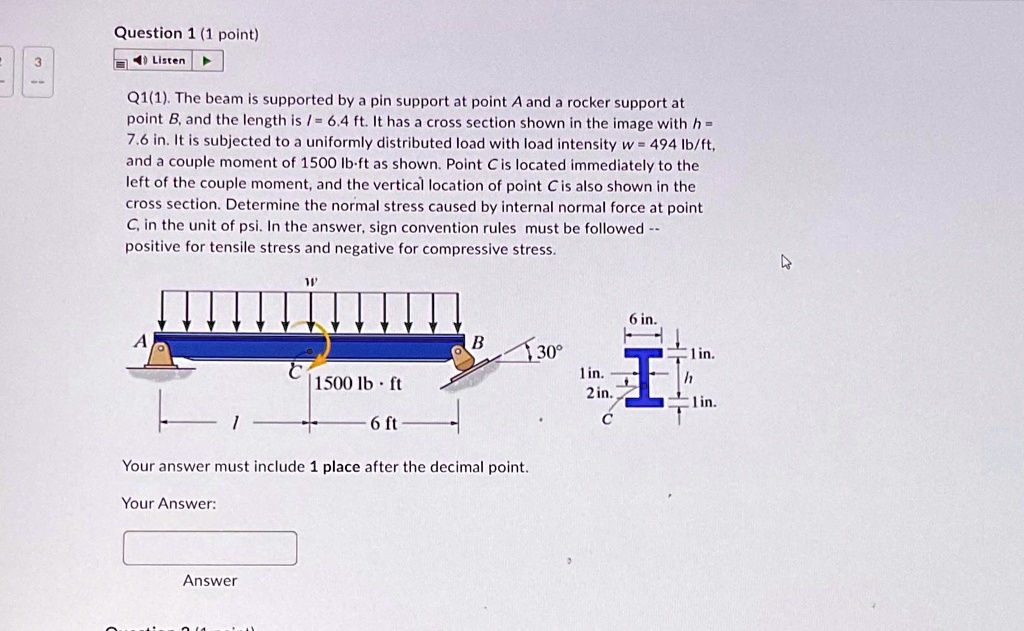 SOLVED A Determine The Normal Stress Caused By Internal Normal Force solved-a-determine-the-normal-stress-caused-by-internal-normal-force