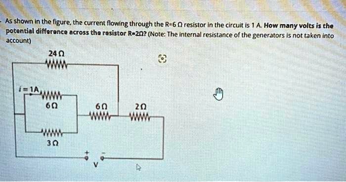 as shown in the figurethe current flowing through the r6 resistor in ...