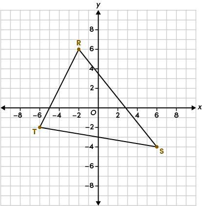 'Consider rst in the coordinate plane. Which dilation of rst would ...