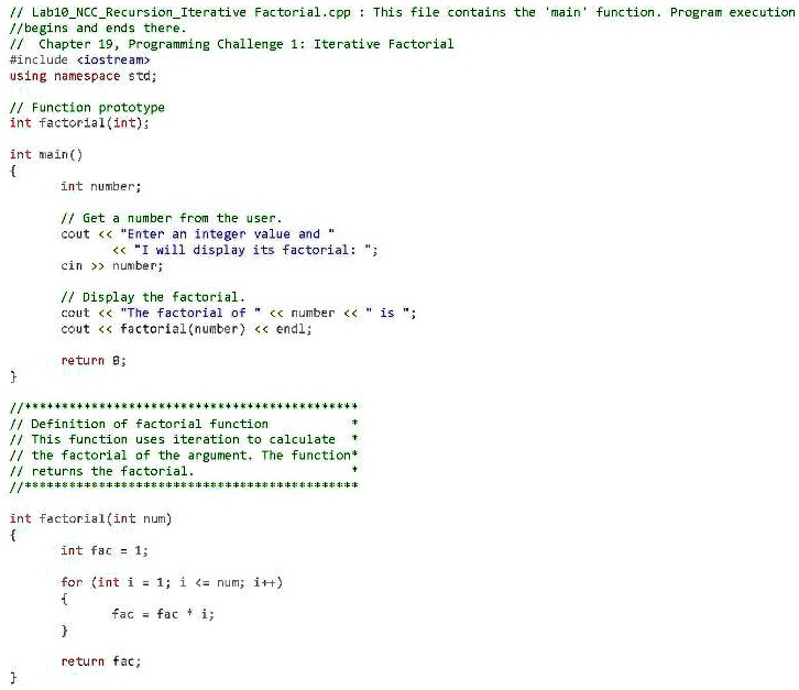 c problem assignment iterative factorial write an iterative function ... c problem assignment iterative factorial write an iterative function ...