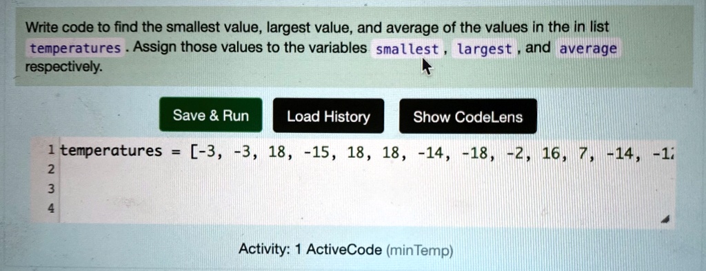 Video Solution Using Python Please Help With How To Write The Code Write Code To Find The