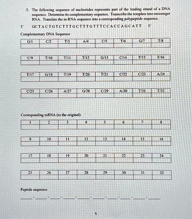 SOLVED: Can I get help with this? 5. The following sequence of ...