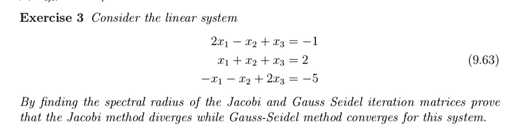 exercise 3 consider the linear system 211 82 3 1 t1 t2 t3 2 i1 2 213 5 963 by finding the ...