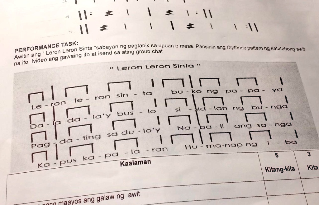 Please pa answer naman po para sa kapatid ko kasi yan eh. TASK ...