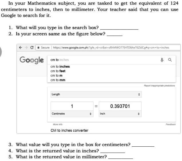 SOLVED: Baka po alam nyo to, pa help naman. In your Mathematics subject ...