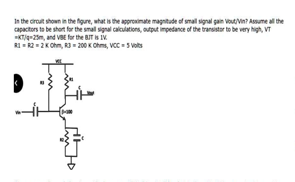 In the circuit shown in the figure, what is the approximate magnitude ...