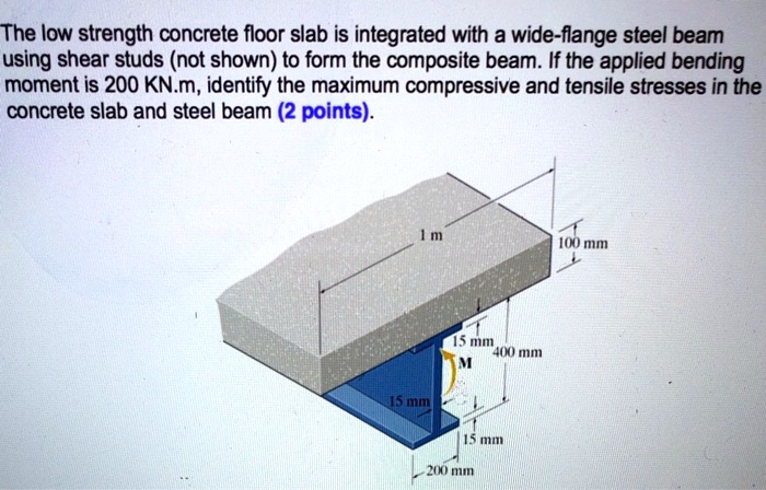 The low strength concrete floor slab is integrated with a...