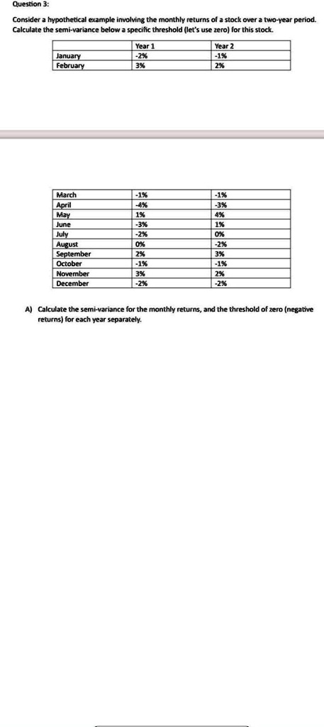 SOLVED: Question 3: Consider a hypothetical example involving the ...