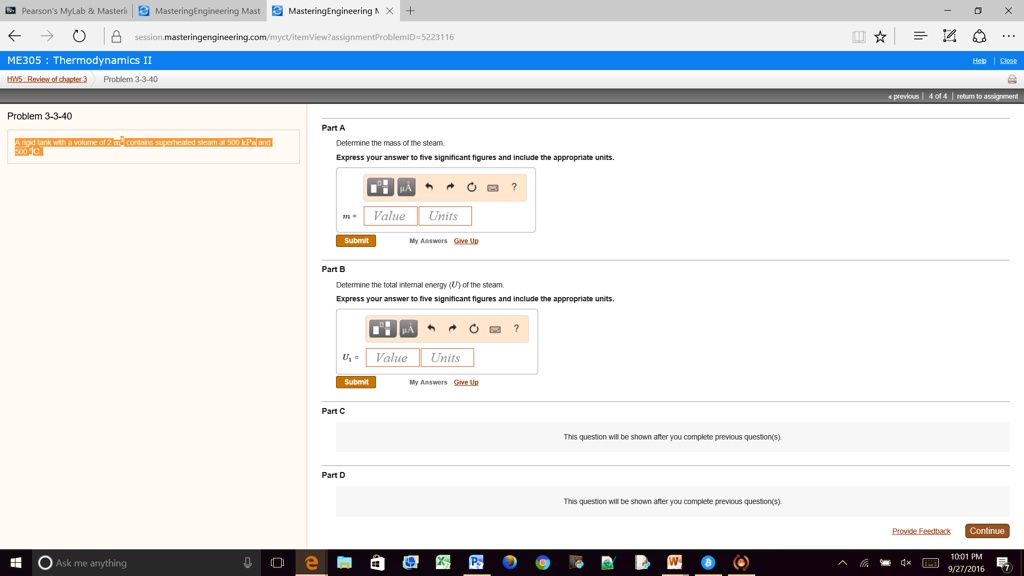Pearson's MyLab Mastering Mastering Engineering Mast Mastering Engineering X + ??0 session ...