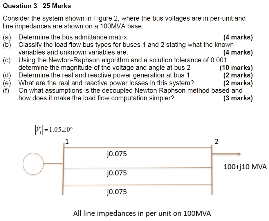 Text: Question 3 - 25 Marks Consider the system shown in Figure 2 ...
