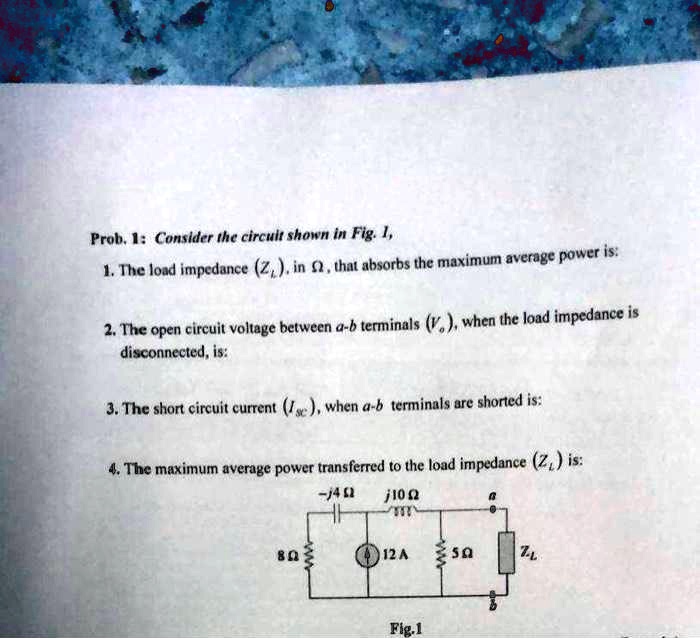texts 1 prob consider the circuit shown in fig 1 2 the open circuit voltage between a b ...
