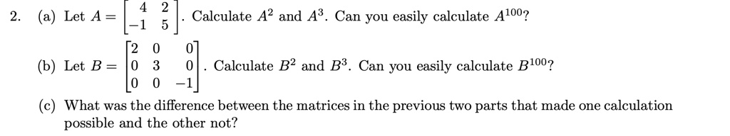 a let a 1 calculate a2 and a3 can you easily calculate 1002 b let b ...