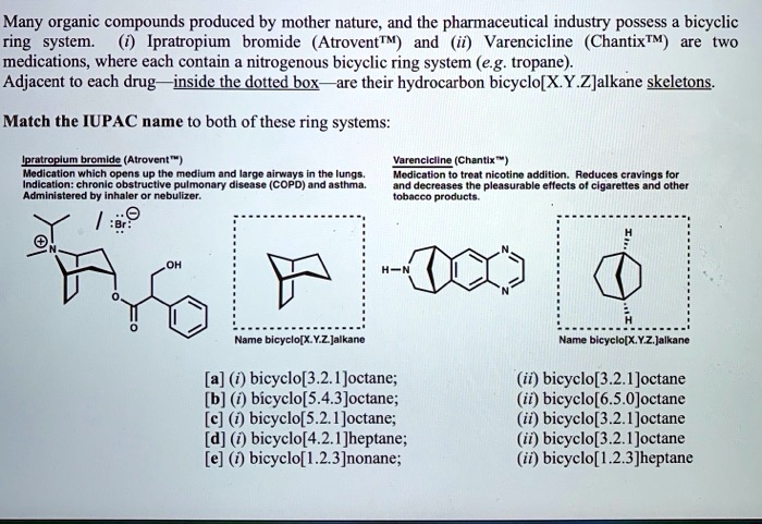 SOLVED: Many organic compounds produced by mother nature and the ...