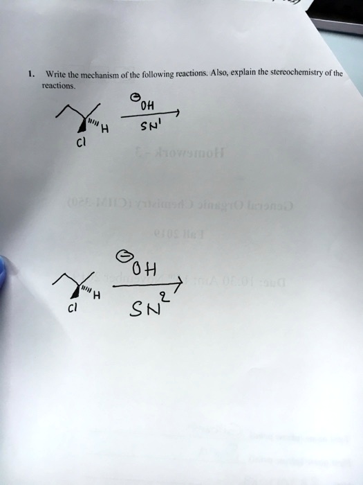 SOLVED: Write the mechanism ofthe following reactions Also, explain the ... SOLVED: Write the mechanism ofthe following reactions Also, explain the ...