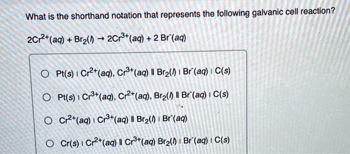 SOLVED:What is the shorthand notation that represents the following ...
