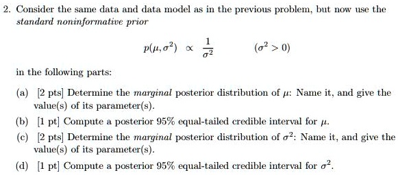 SOLVED: Consider tle same data and data model as in the previous ...