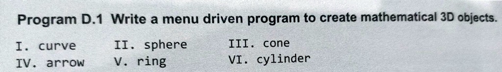 Solved Python Programming Using Visuals Library Program D1 Write A 9150