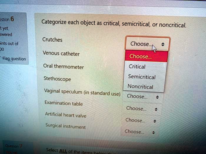 Categorize each object as critical, semicritical, or noncritical ...