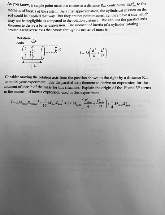 VIDEO solution: Theorem to derive a better expression. The moment of inertia of a cylinder ...