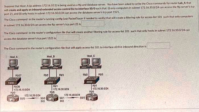 Solved Computer Networks Configuration Management Suppose That Hosta