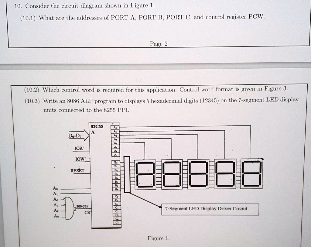 SOLVED: Question 1 Answer the following from A to D? A. Consider the ...