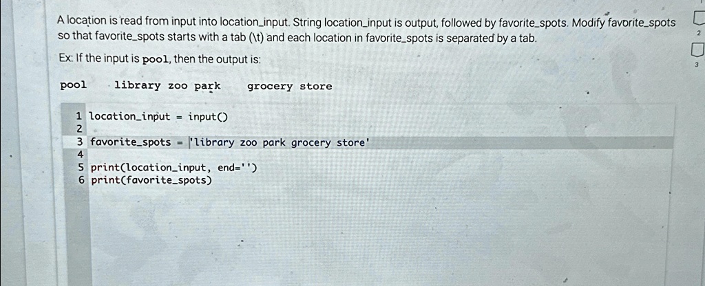Solved A Location Is Read From Input Into Locationinput String Locationinput Is Output 8223