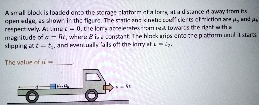 A small block is loaded onto the storage platform of a lorry, at a ...