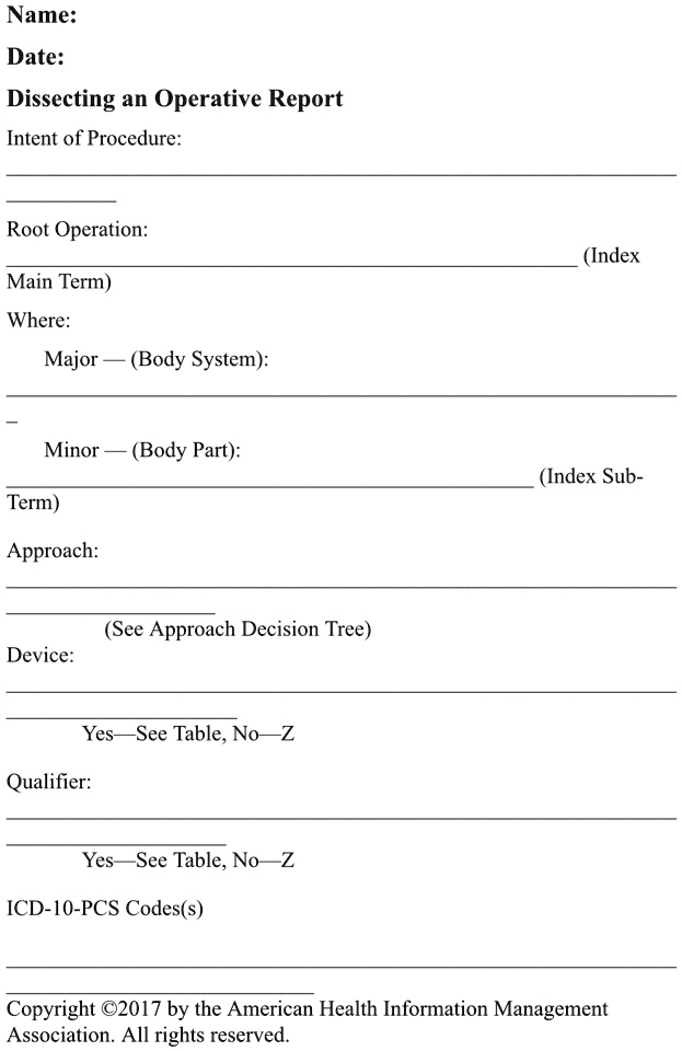 Chapter 13 Case #4: You will have 1 ICD-10-PCS code for this problem ...