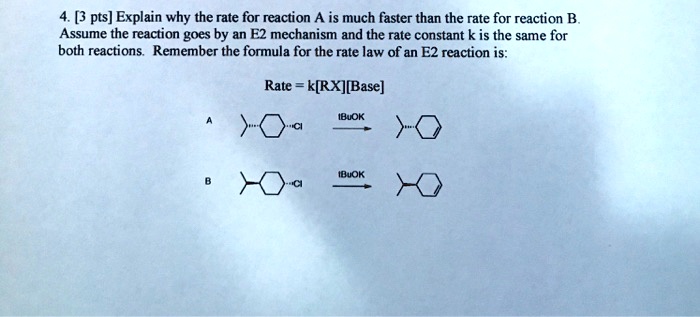 4 3 pts explain why the rate for reaction a is much faster than the ...