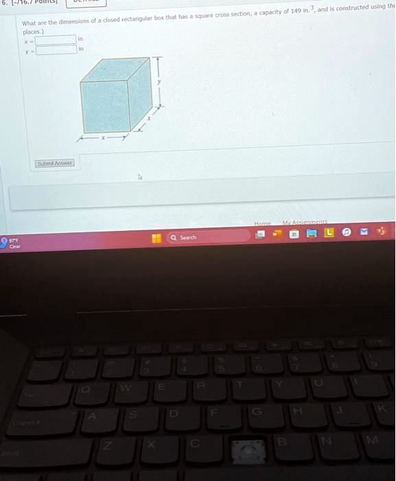 Solved Texts 6 [ 97°f Clear What Are The Dimensions Of A Closed