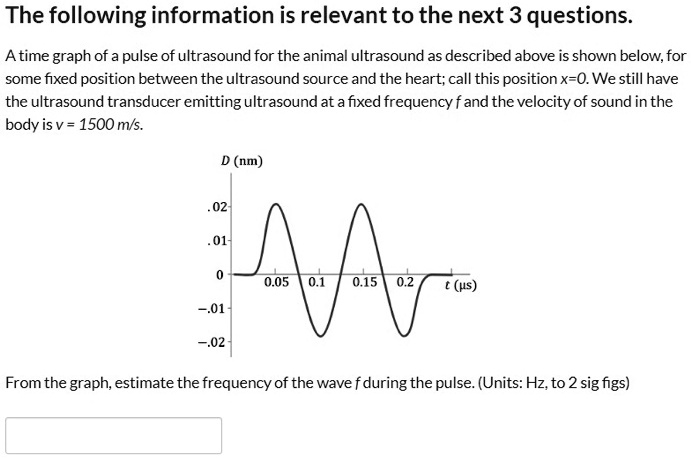 SOLVED: The following information is relevant to the next 3 questions ...