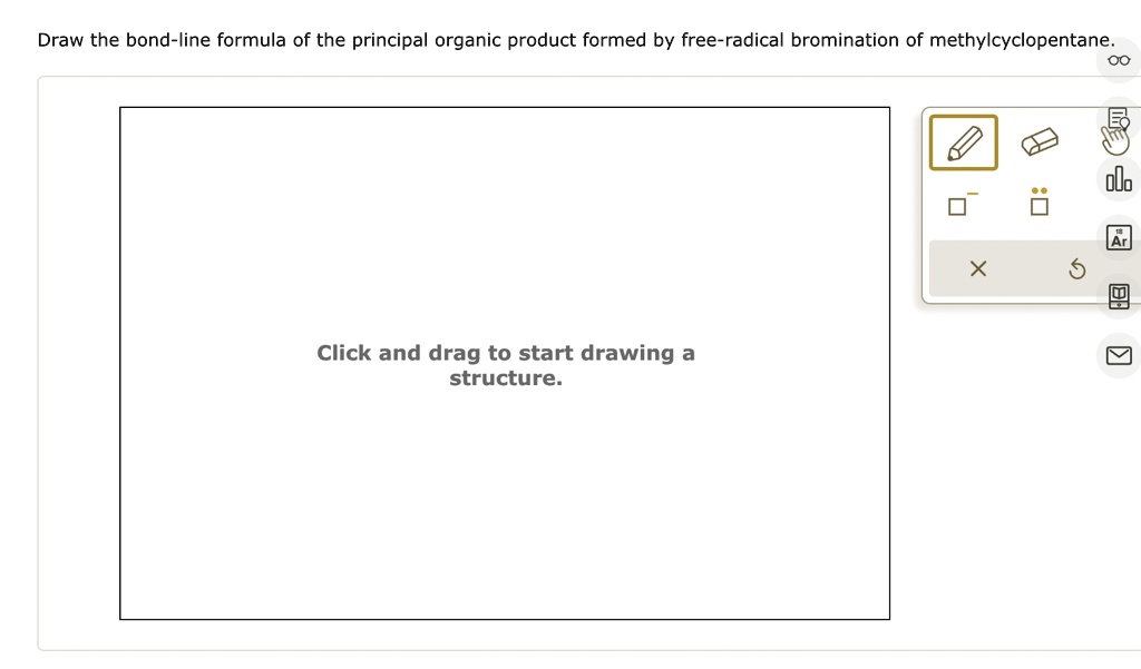 SOLVED: Draw the bond-line formula of the principal organic product ...