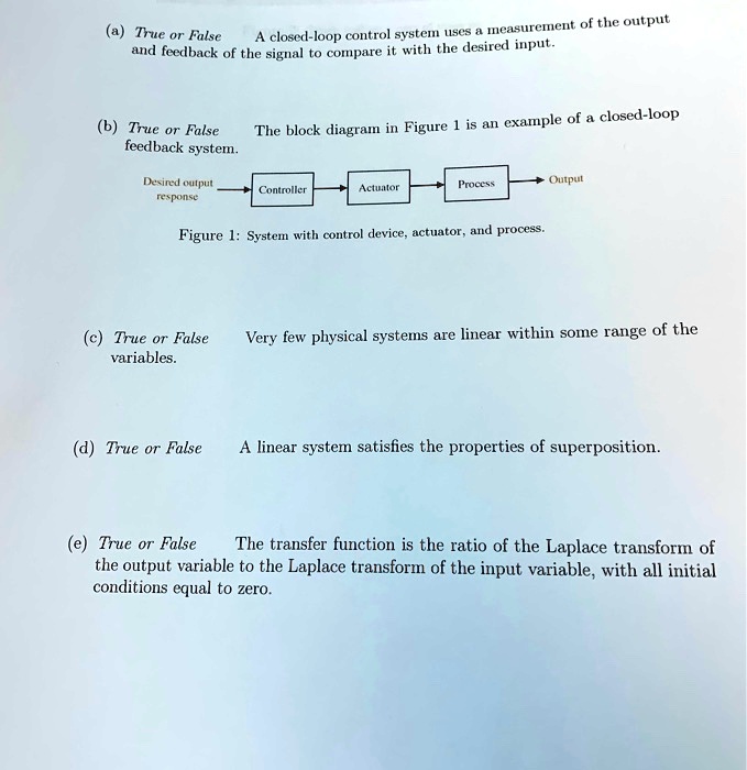 atrue or false btrue or false the block diagram in figure 1 is an ...