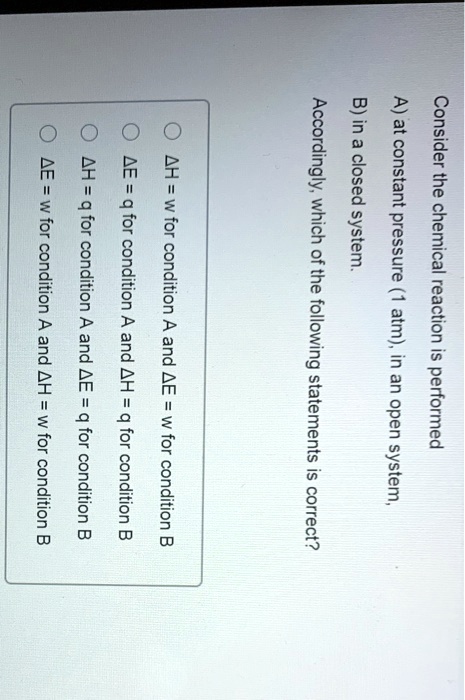 SOLVED: B) in 2 Accordingly; at Consider il the Wu of the following atm ...
