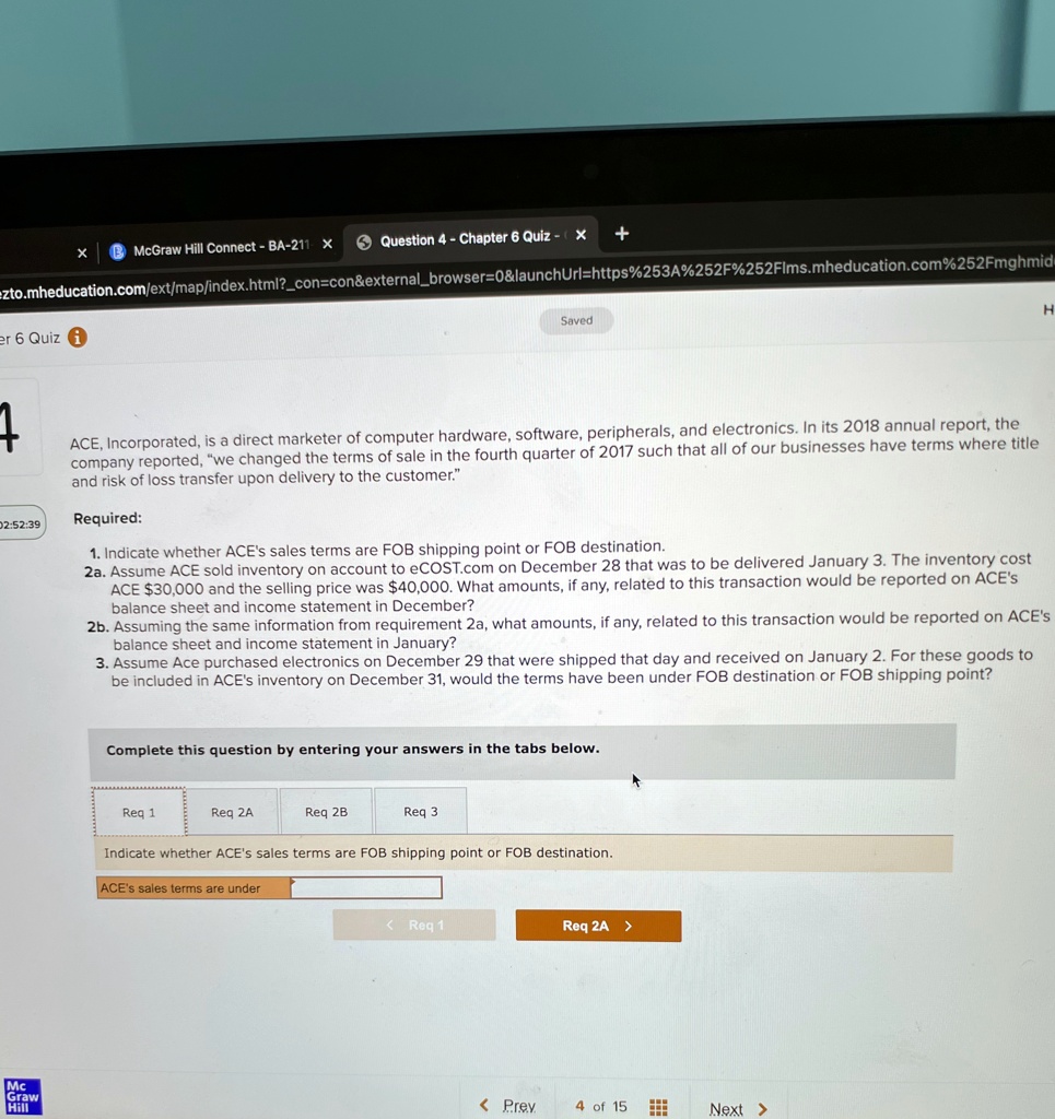 connect ba 211 question 4 chapter 6 quiz mcgraw browser o8launchurl ...