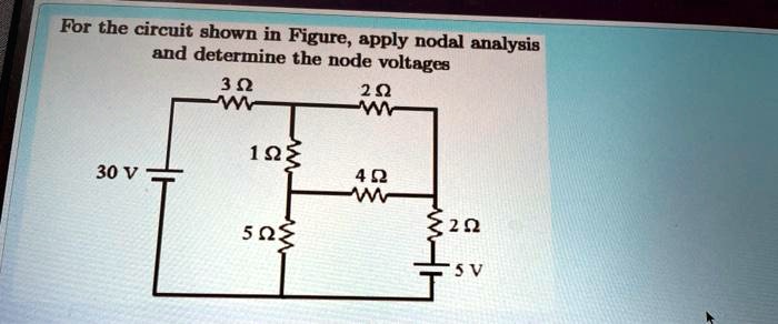 SOLVED: use nodal analysis For the circuit shown in Figure apply nodal ... SOLVED: use nodal analysis For the circuit shown in Figure apply nodal ...