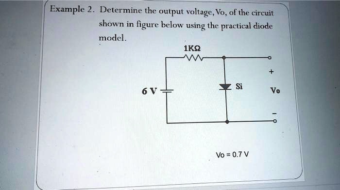 example 2 determine the oulput voltage vo ol the circuit shown in figure below using the ...