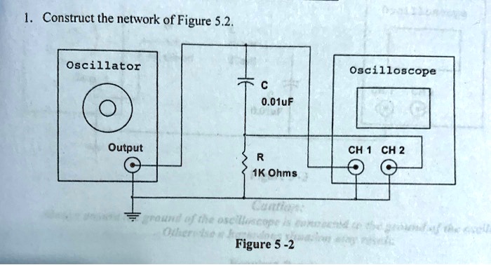 SOLVED: Set oscillator to 4Vpp at a frequency of 8.5KHz. 1. Calculate VRpp. 2. Calculate the ...